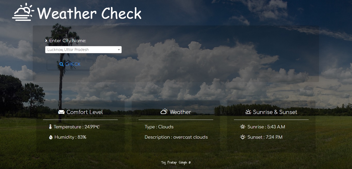 Tej Pratap Singh | Portfolio